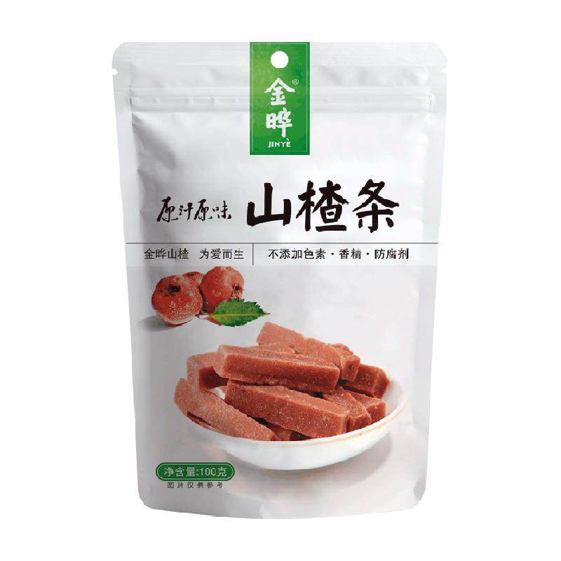 Jinye Original Hawthorn Strips Candied Fruit Dried Office Snacks 100g ...