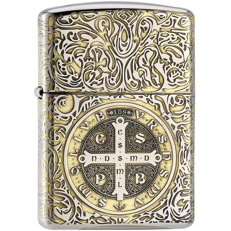 Zippo Constantine Silver Lighter - Engraved Collector's Item