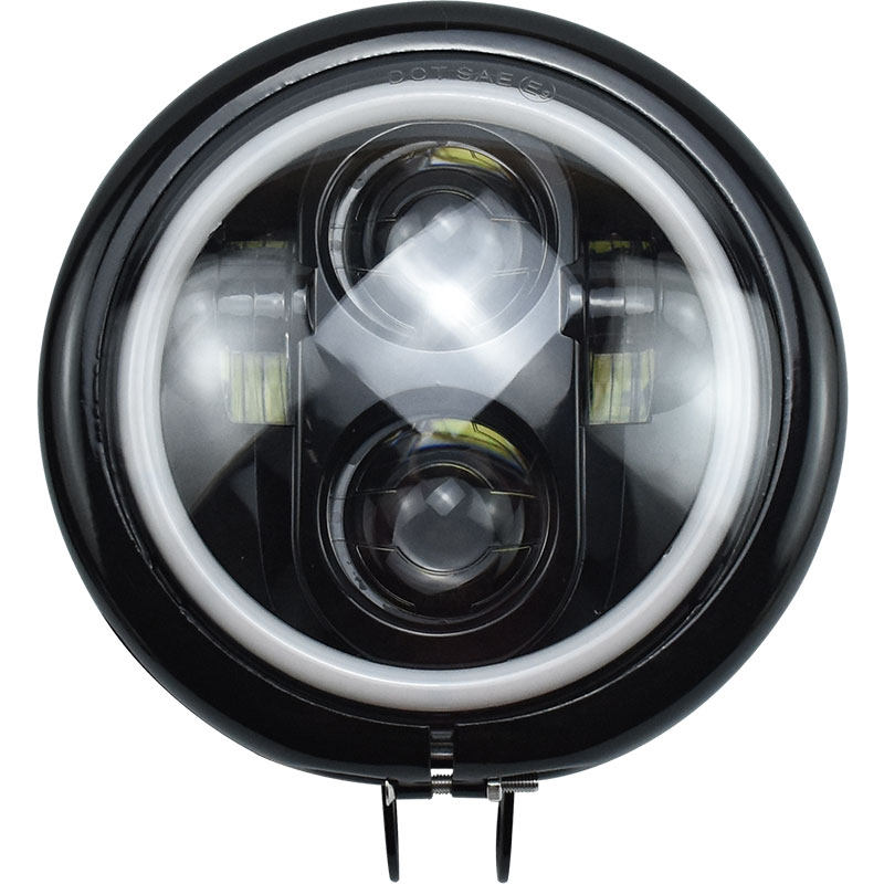 Kawasaki Vulcan S 650 Modified 5.75 Inch LED Round Headlight Assembly