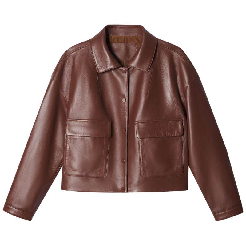 Psalm Exclusive 2023 Winter Sheepskin Jacket - Retro Loose Lapel Design