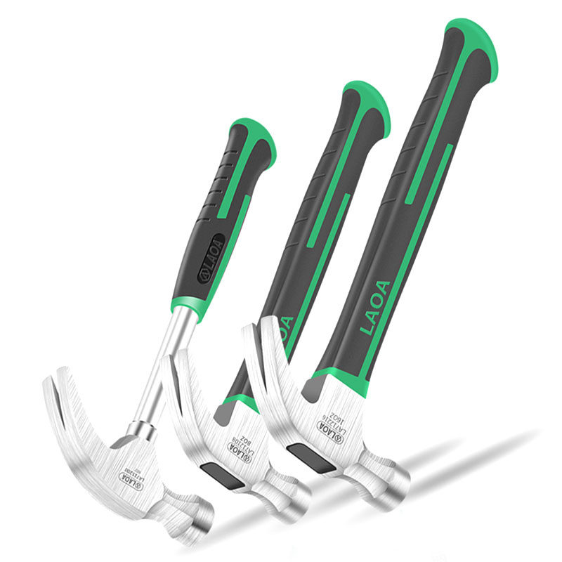 Small Household Nail Hammer with Integrated Steel Hardware