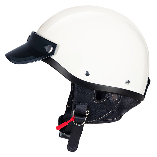 Japanse retro motorhelm | mannelijke en vrouwelijke harley halve helm ...