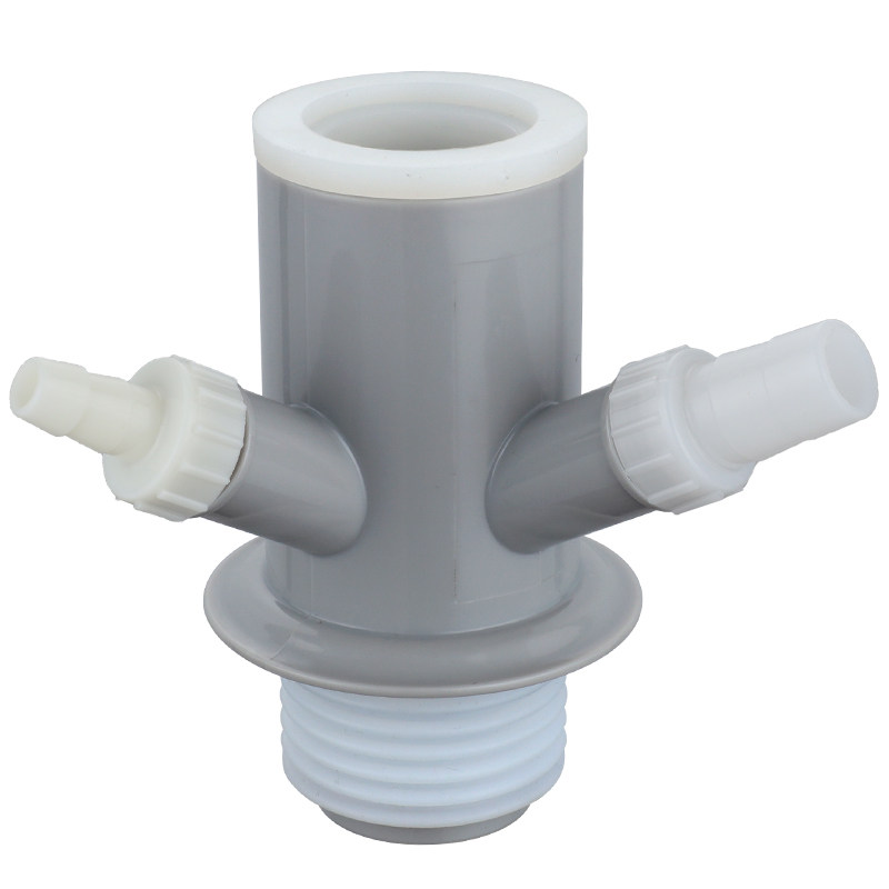 Kitchen Sink Drain Tee Connector - 3-Way/4-Way for Dishwasher & Water ...