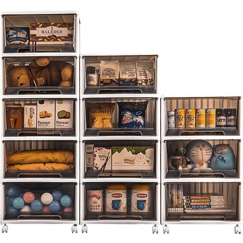 Snack Storage Box Drawer Locker Household Toys Clothes Plastic ...