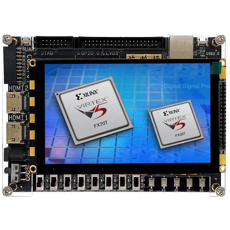 Xilinx FPGA Development Board with Xiaomei Brother Teaching Video