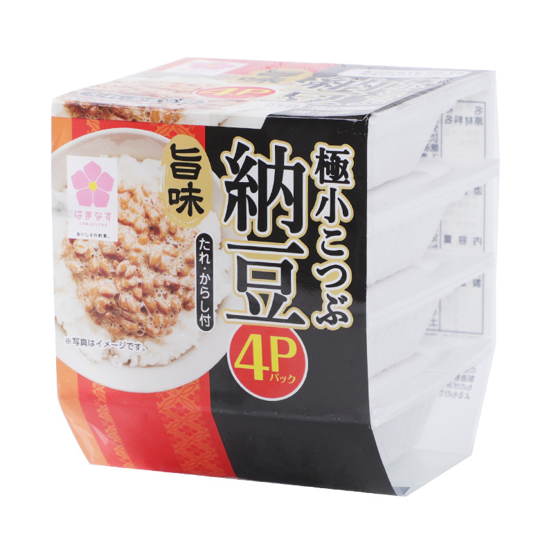 Japan Imported Instant Natto - 5 Packs of Hokkaido Binli Small Natto