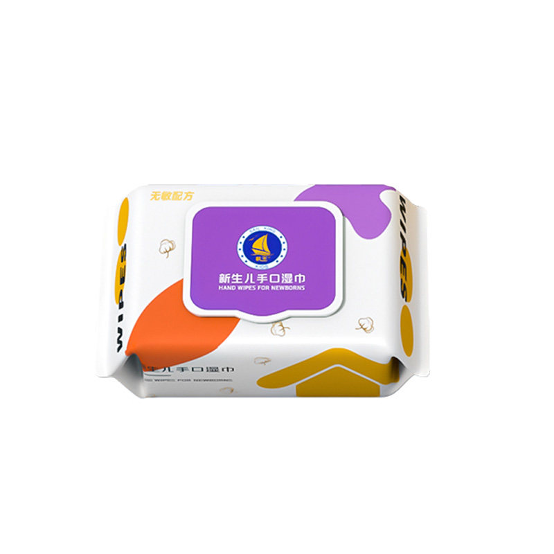 Sail King Fanwang Purple Hand & Mouth Wipes - 80 Count