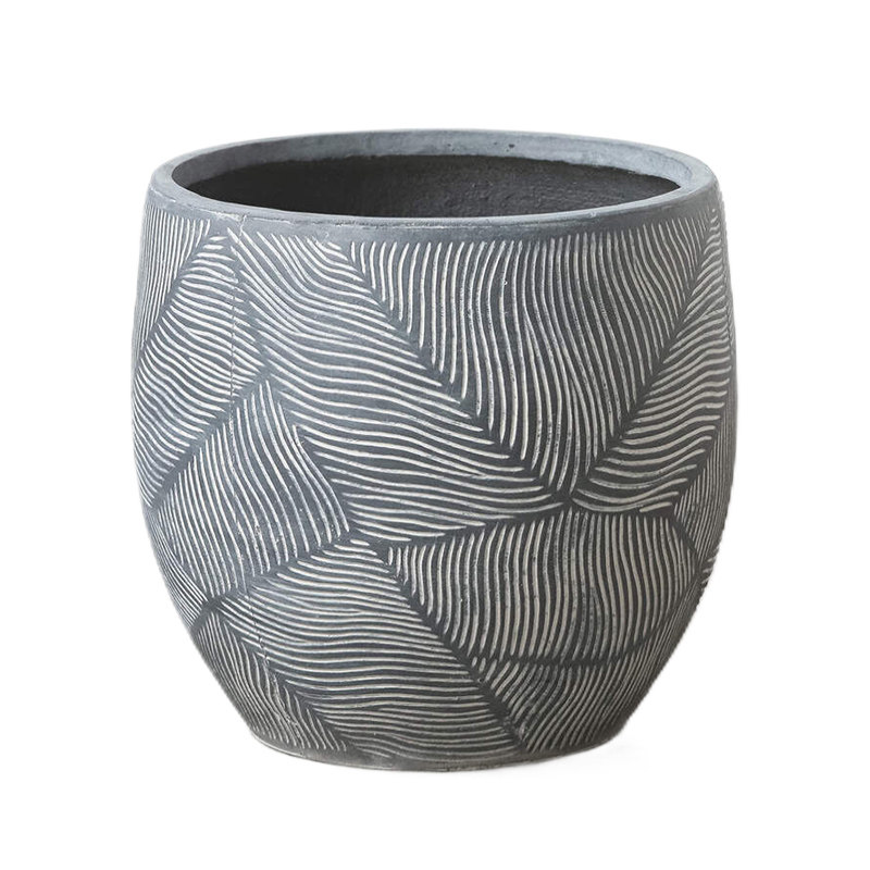 Myuhua European Style Magnesium Clay Flower Pot - Indoor/Outdoor Planter