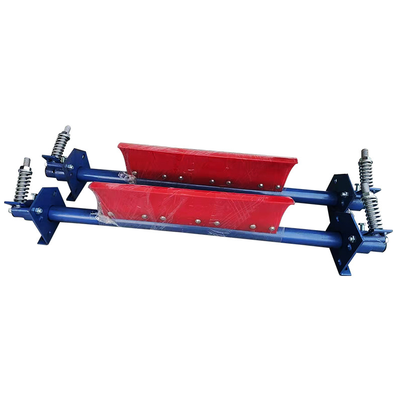 Polyurethane Belt Cleaner Scraper - Conveyor Belt Cleaner Head with Two ...