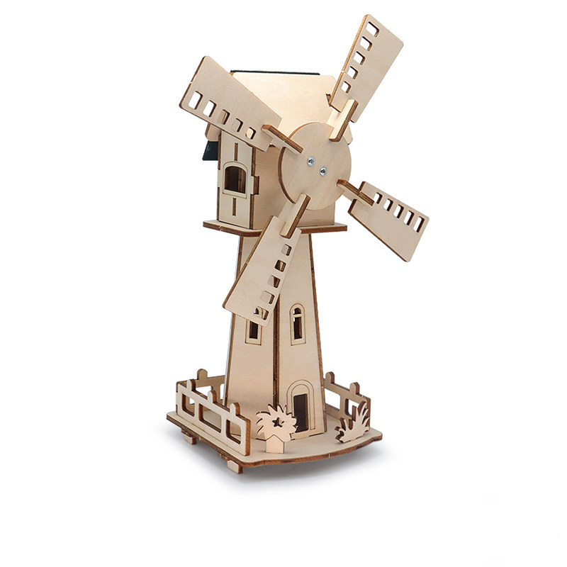 DIY Solar Windmill Handmade Kit for Primary School Students - Science ...