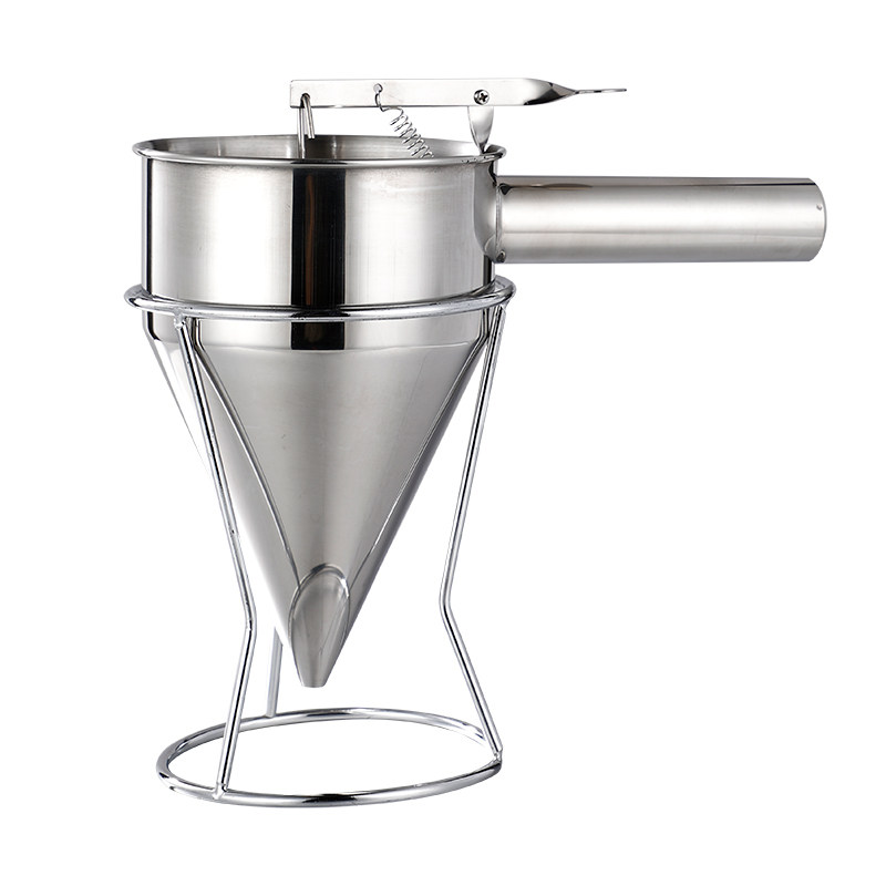Stainless Steel Octopus Ball Funnel - Large-Caliber Squeeze Cake Batter ...