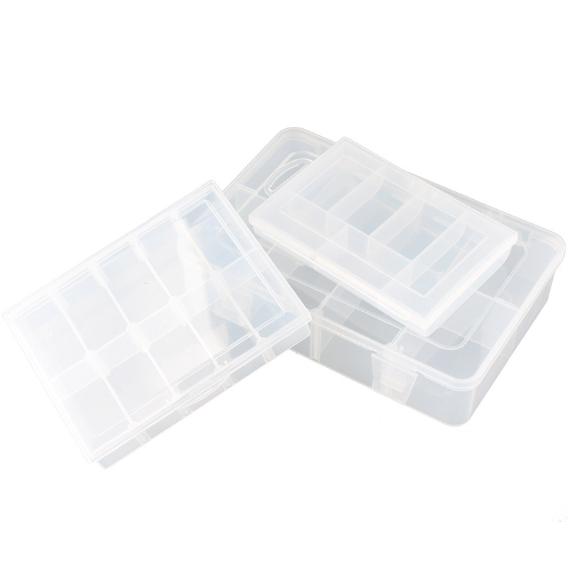 Multi-Grid Electronic Components Storage Box | Small Screw Sample Box