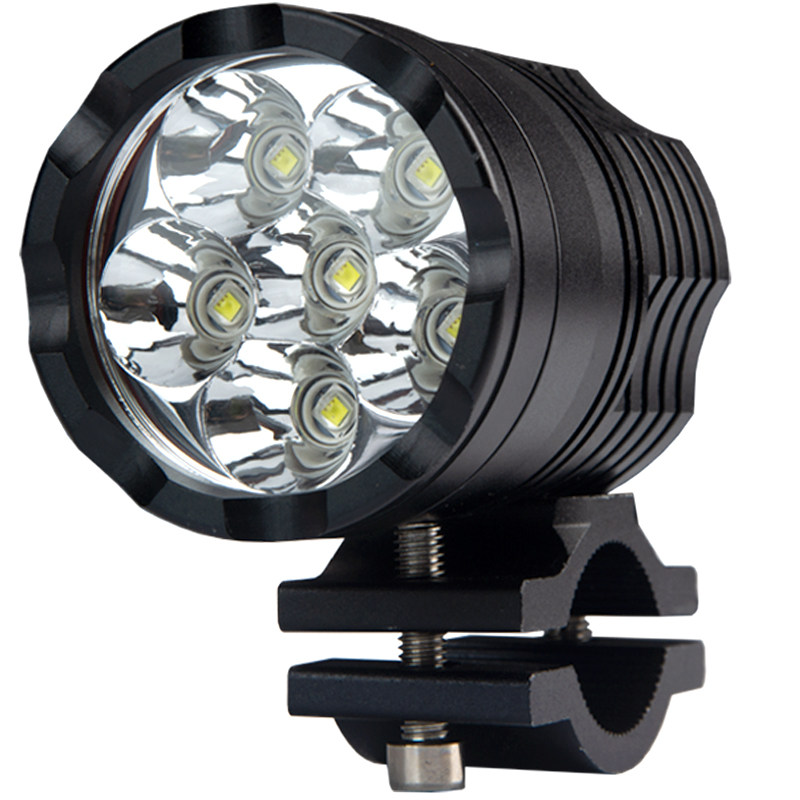 Projecteurs de pavage led externes modifiés pour motos, lumière forte ...