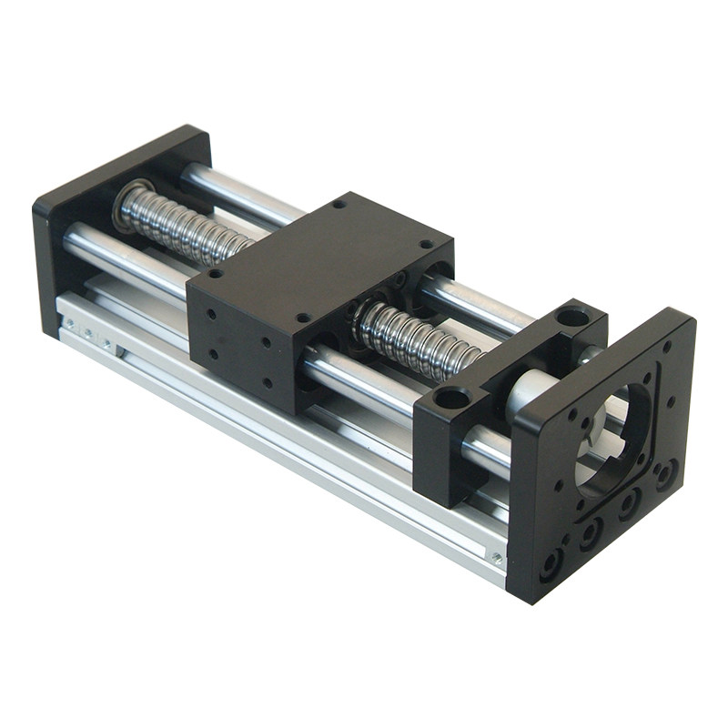 Double Optical Axis Ball Screw Linear Guide Slide Module with High Precision Digital Display ...