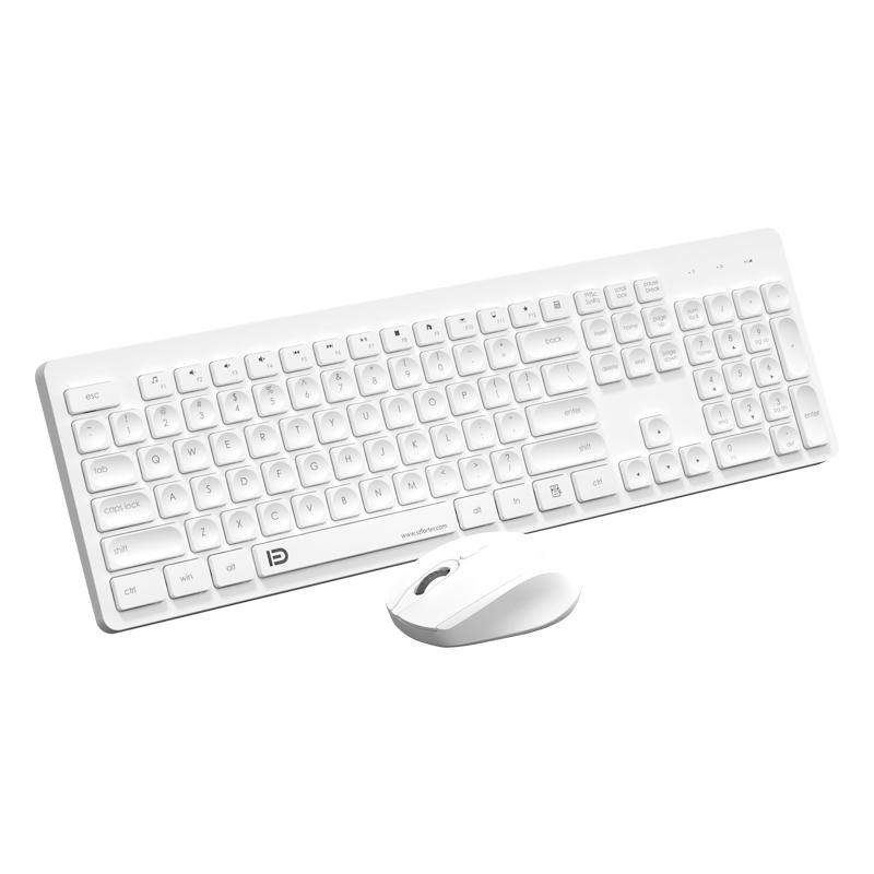 Fude Wireless Keyboard and Mouse Set - Desktop Laptop External Typing ...