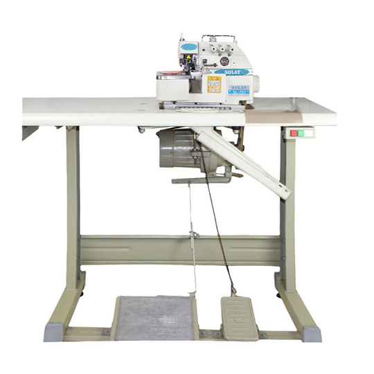 Songli electric silent overlocking machine för silk scarf