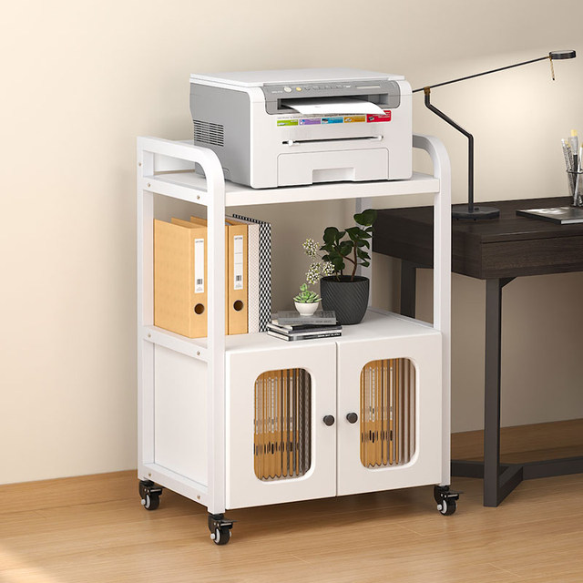 Printing rack office standing rack landing multi -layer bookshelves ...