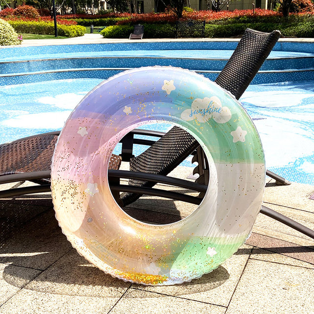 Swimming circle children's adult thickened large floating ring men and ...