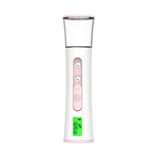 Nano Hydration Meter Rechargeable Humidification Sprayer Dual Spray ...