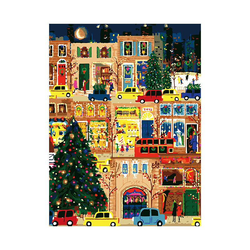 Self-Oil Digital Painting Kit | DIY Hand-Painted Acrylic Oil Painting ...