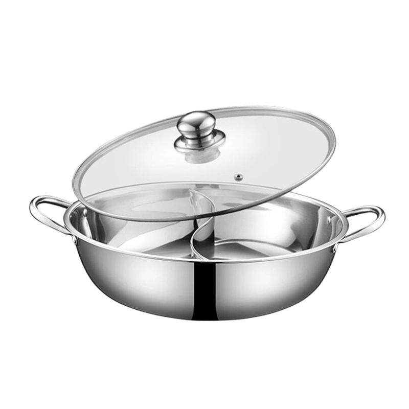 Caitang Bailey 304 Hot Pot Double Saveur en Acier Inoxydable - Marmite ...