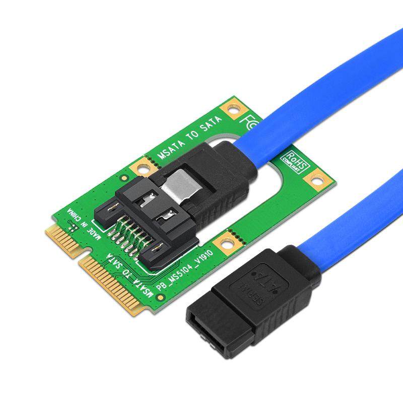 Ssu Ms5104 Msata to SATA Adapter Card - SSD Expansion