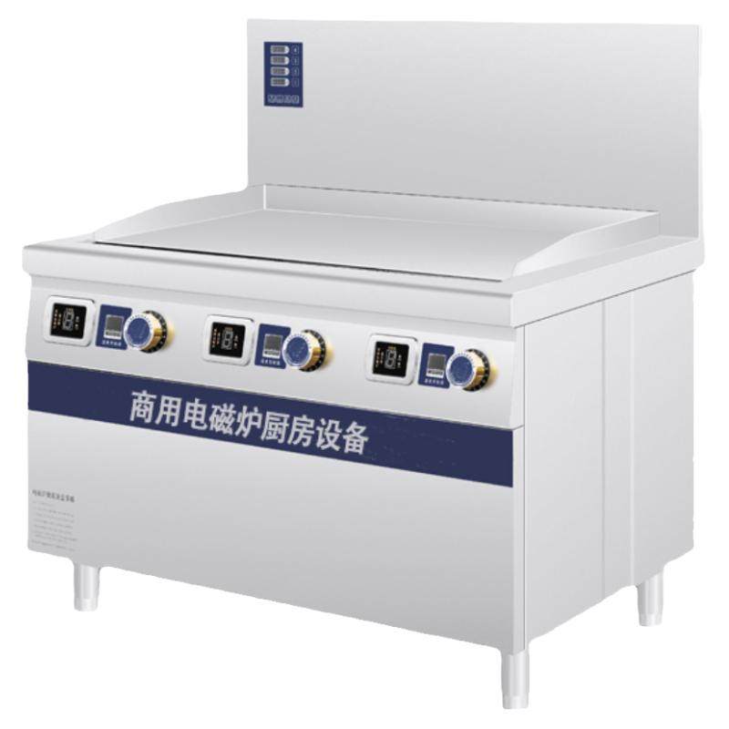 Commercial Electromagnetic Fish Frying Oven | Fish Frying Station ...