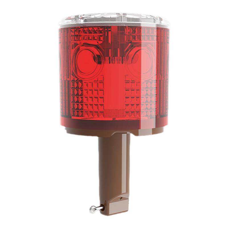 Solar Warning Light Obstacle Flash Flash Safety Signal Construction ...