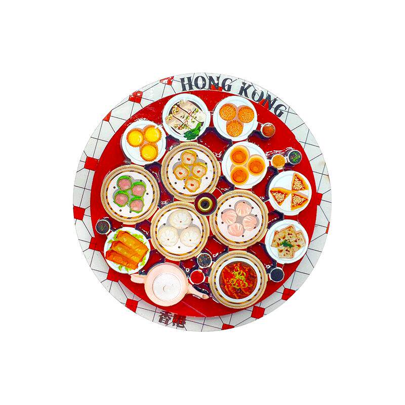 Hong Kong Refrigerator Magnet - 2024 New Magnetic Souvenir for Chinese ...