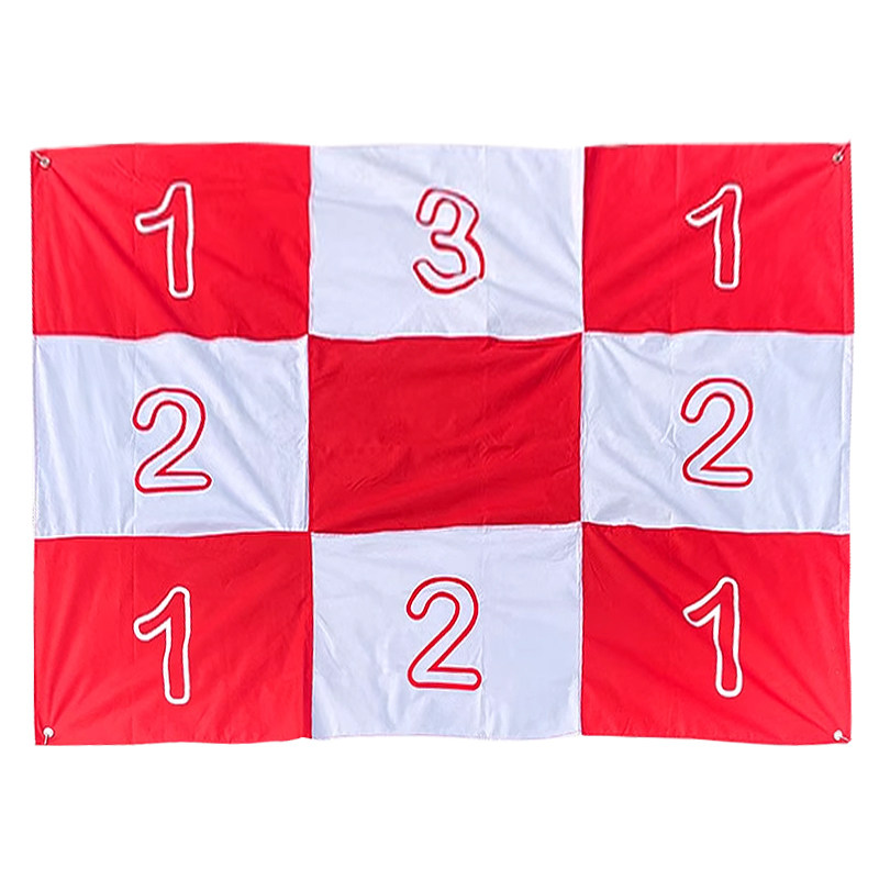 Lerpio Frisbee Target Cloth - Nine Palace Throwing Game