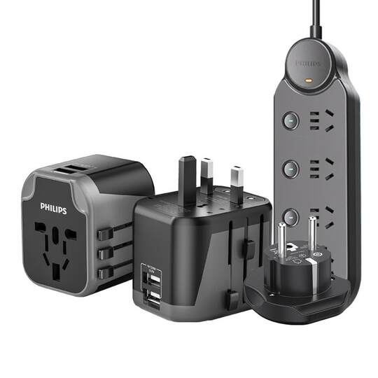 Philips europäischer auf internationalen steckdosen-konverterstecker