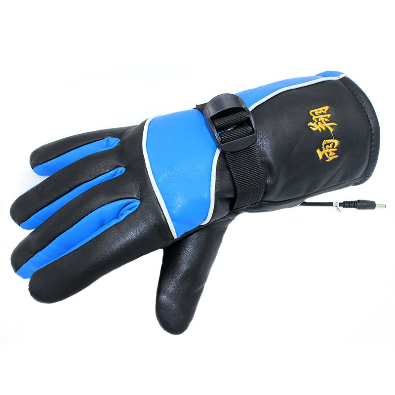 Winter Riding Electric Heating Gloves - Motorcycle Charging Warm Self ...