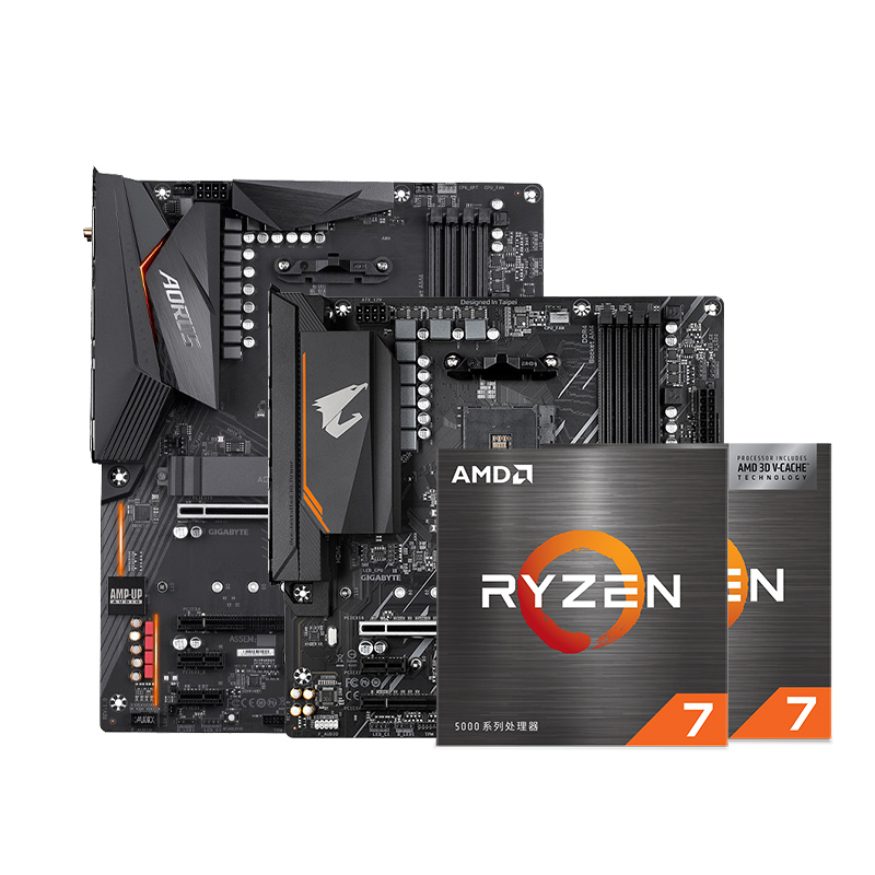 AMD Ryzen 7 5700G CPU mit ASUS B550/X570 Motherboard