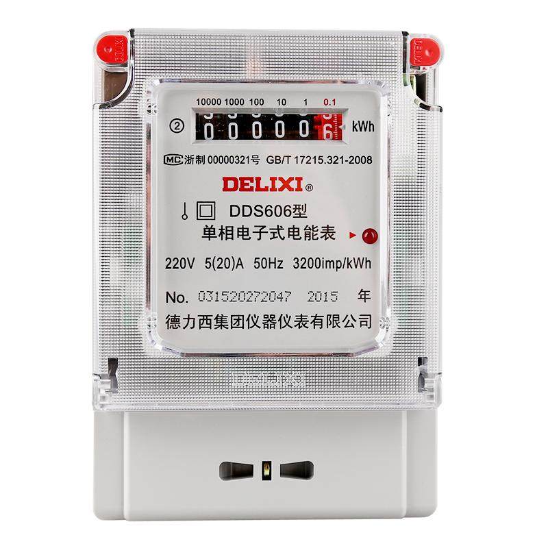 5. Delixi Electric Meter for Smart Home Energy Monitoring