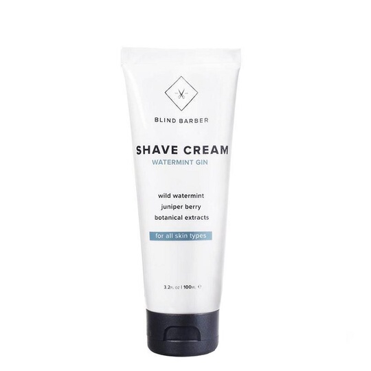 Blind Barber Mint Gin Herbal Shaving Cream - Gentle Men's Skin