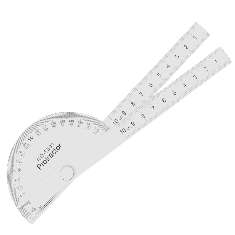 Deer Fairy Multifunctional Stainless Steel Angle Ruler