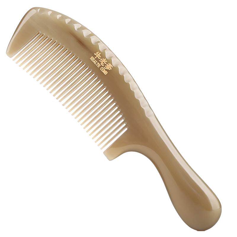 Authentic Horn Comb for Women with Long Hair - Wide-Tooth Design in ...