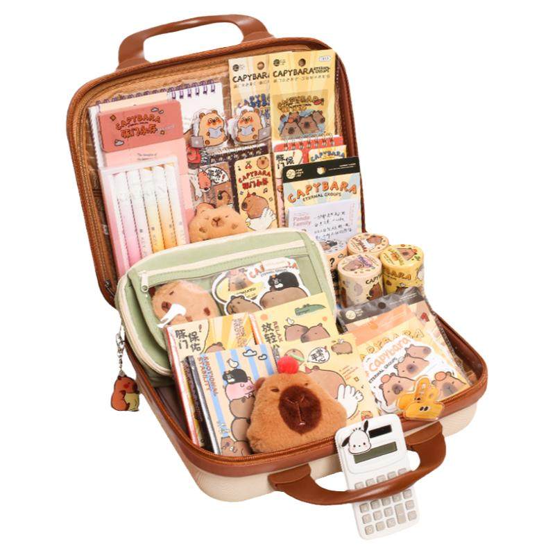 Kapibara Capybara Stationery Set Spree Gift Box Gift Box Handbook Gift ...