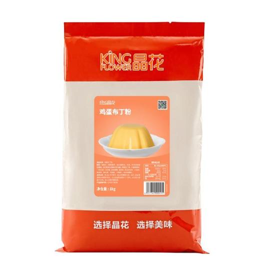 King Flower Egg Pudding Powder 1kg - DIY Dessert Mix