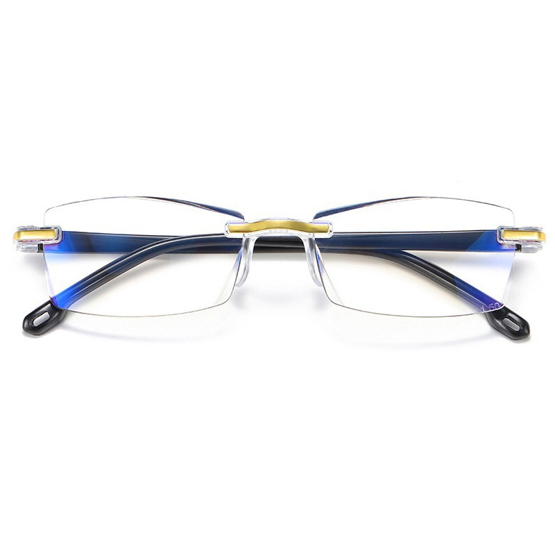 Adjustable Reading Glasses 200 Degree - Anti-Blue Light, High Definition