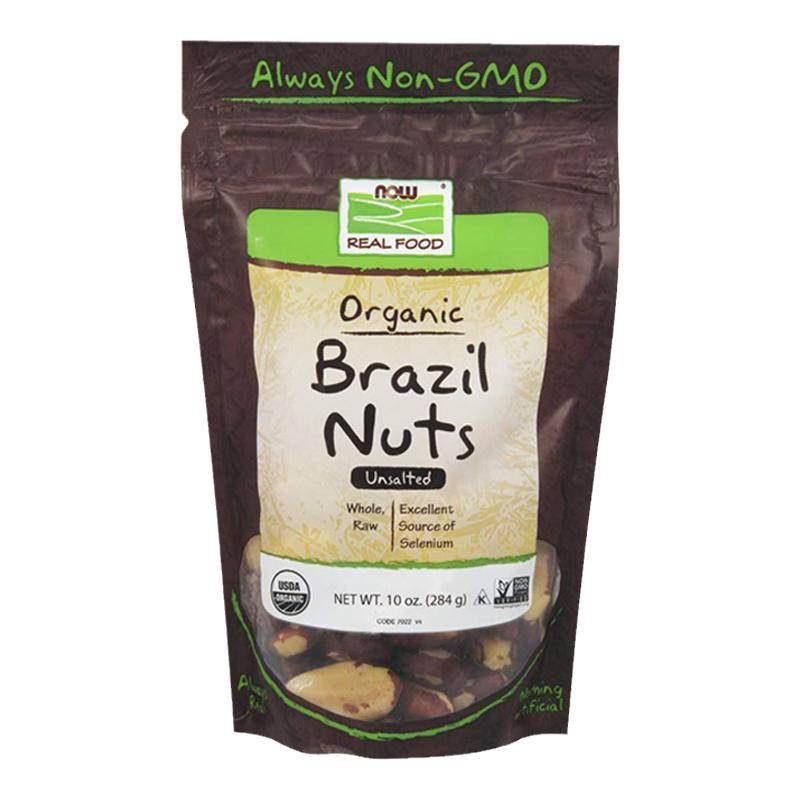 Now Foods Good Malt Abalone Nuts - Desert Fruit Brazil Nuts Original
