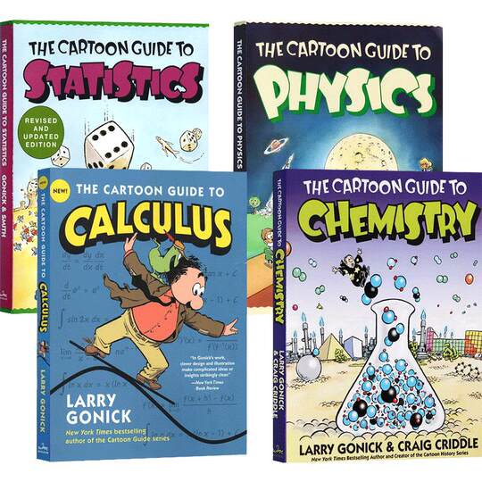 Hilarious science comics: The Cartoon Guide to Algebra, Physics ...