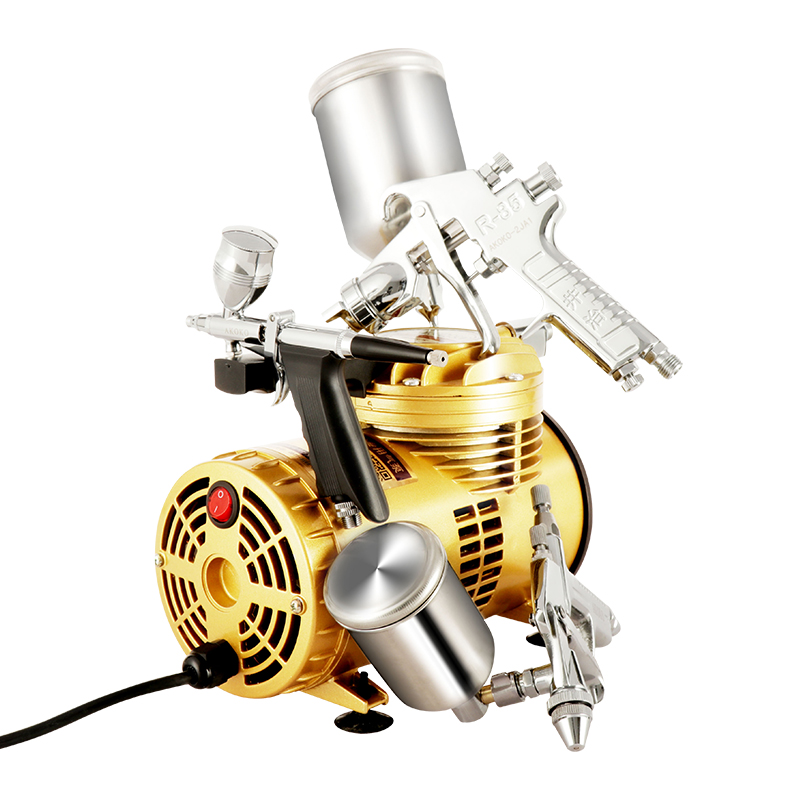 Akoko szórópisztoly francia süteményekhez és habokhoz | homokfúvás és sütés színes szórópisztoly