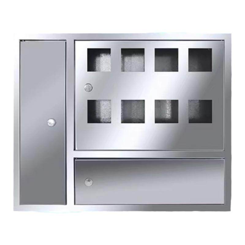 Stainless Steel Meter Box for Rental House | 1-Phase Meter Boxes