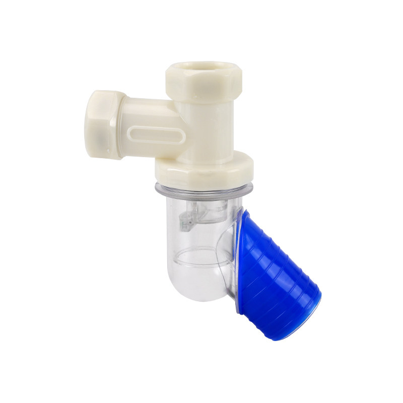 Cisqu 50mm PVC Drainage Tee - 45 Degree Elbow for Kitchen & Bathroom