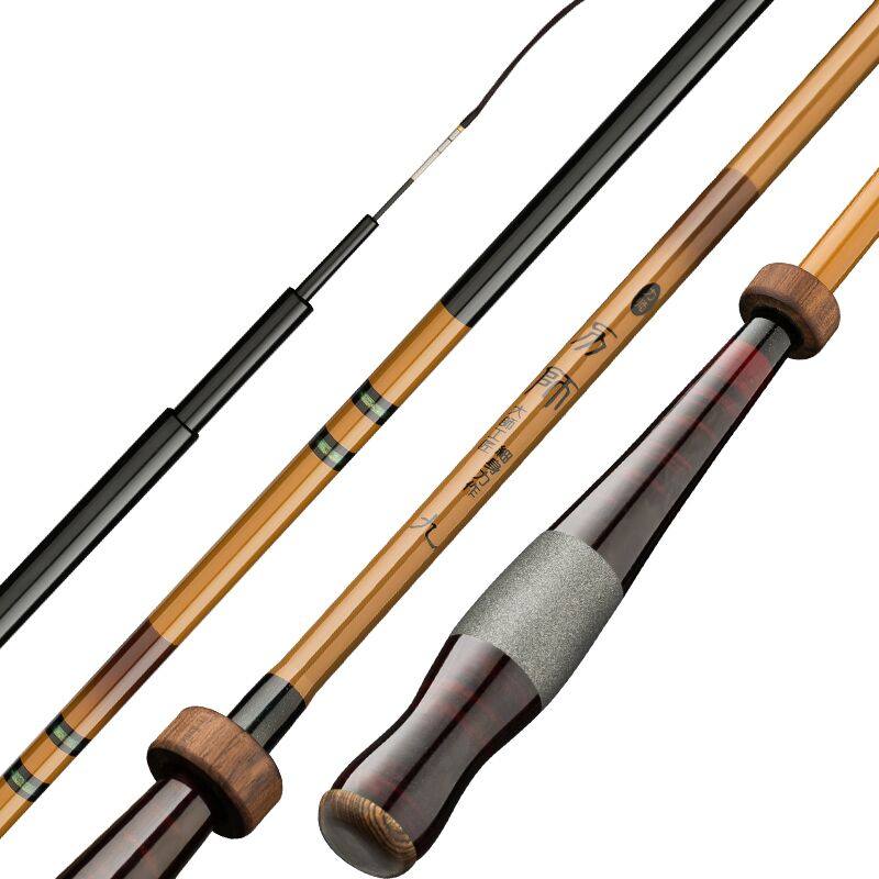 Force Division Crucian Carp Fishing Rod - Carbon Fiber Ultralight Hand Rod