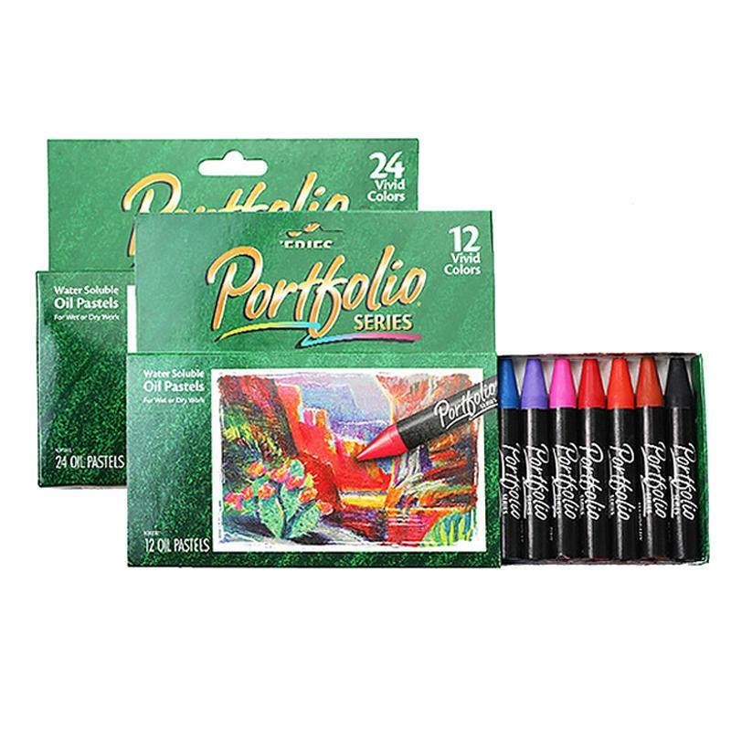 Crayola 24-Color Oil Pastel Stick Set for Children