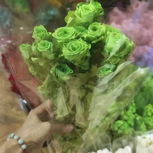 Preserved flower multi-headed bubble multi-headed rose multi-headed ...