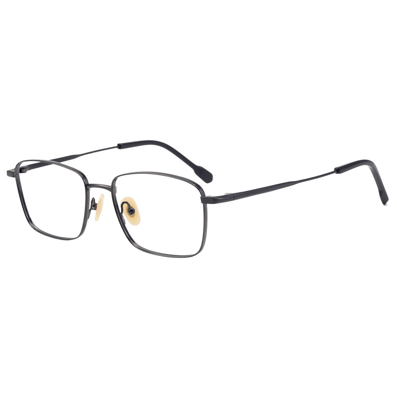 Ultra-Light Pure Titanium Men's Business Minimalist Myopia Women's Glasses Frame