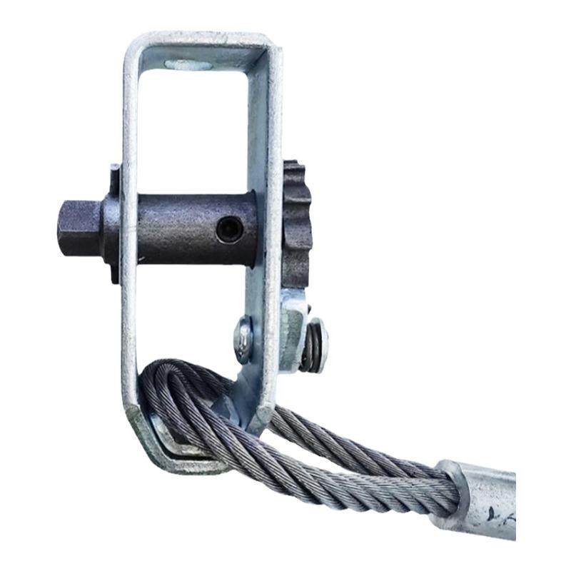 U-shaped ratchet wire rope fastener freight bundling tightener double ...